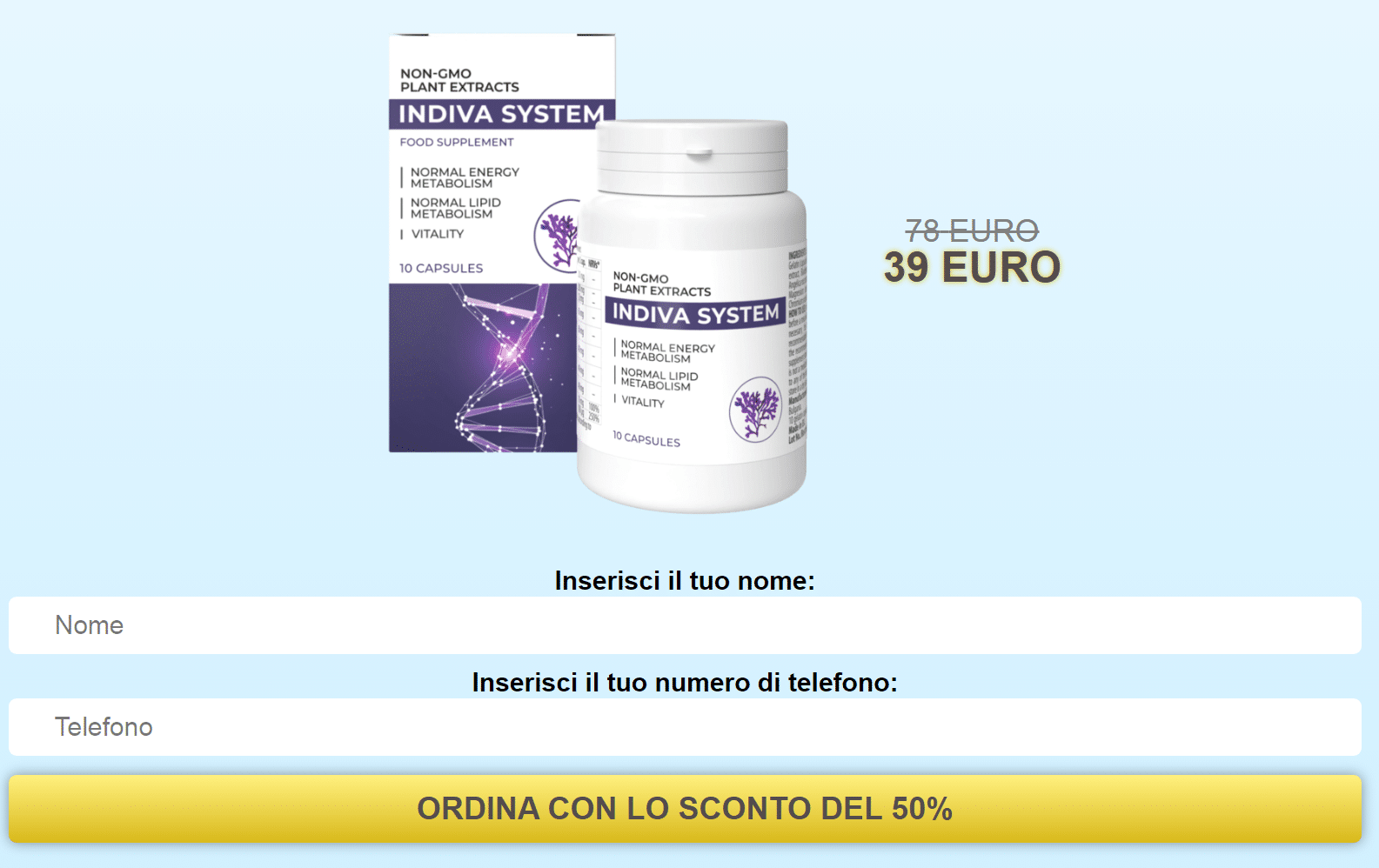 InDiva System è dimagrimento Recensioni capsule-prezzo-Italia!!